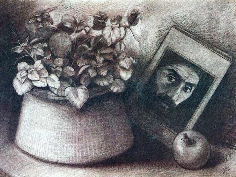 Look at the paintings of Sohrab Sepehri - Iranartmag